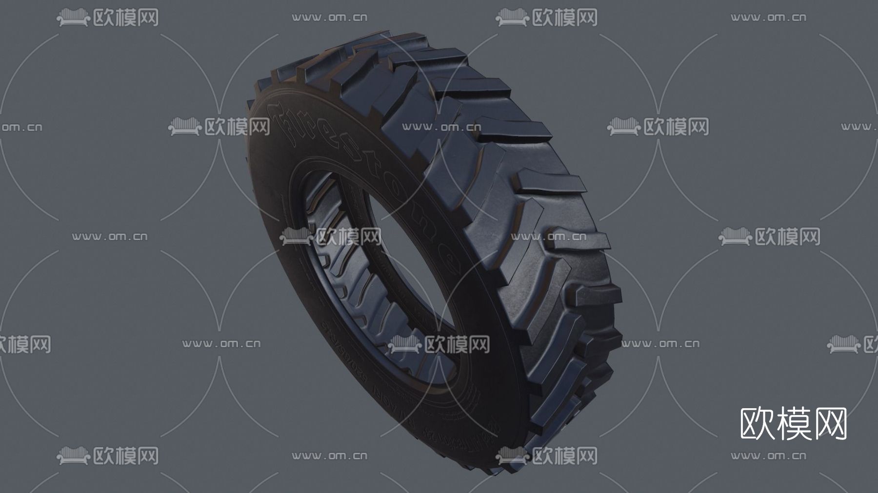 现代轮胎免费3d模型下载_ID11610904_3dmax免费模型-欧模网