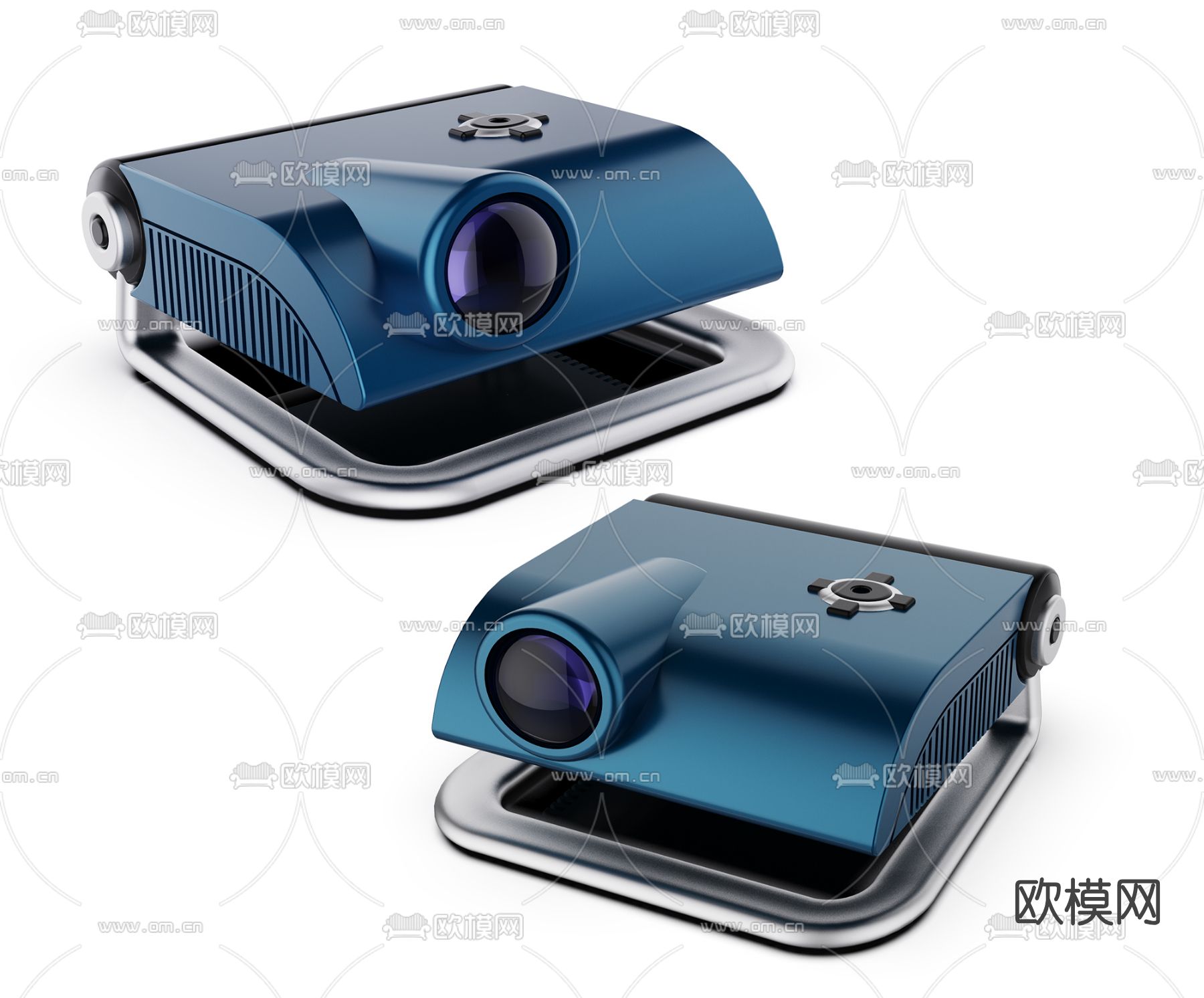 现代桌面投影仪3d模型下载_ID11735152_3dmax免费模型-欧模网
