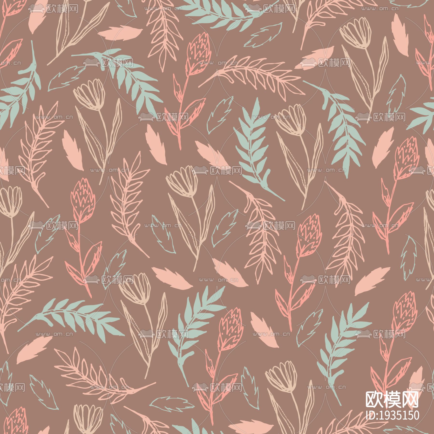 花纹壁纸-免费3dmax模型库-欧模网