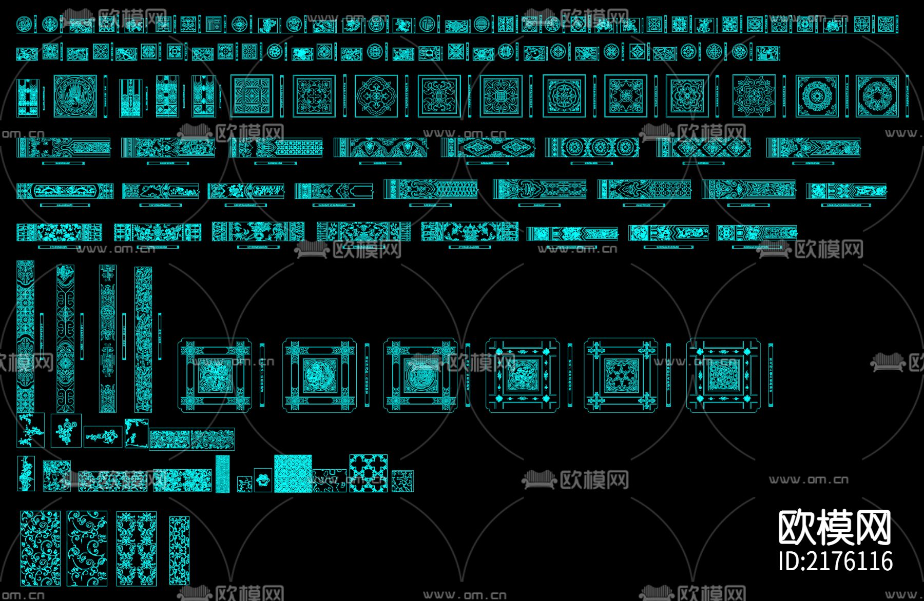 CCD专用cad图库-免费3dmax模型库-欧模网