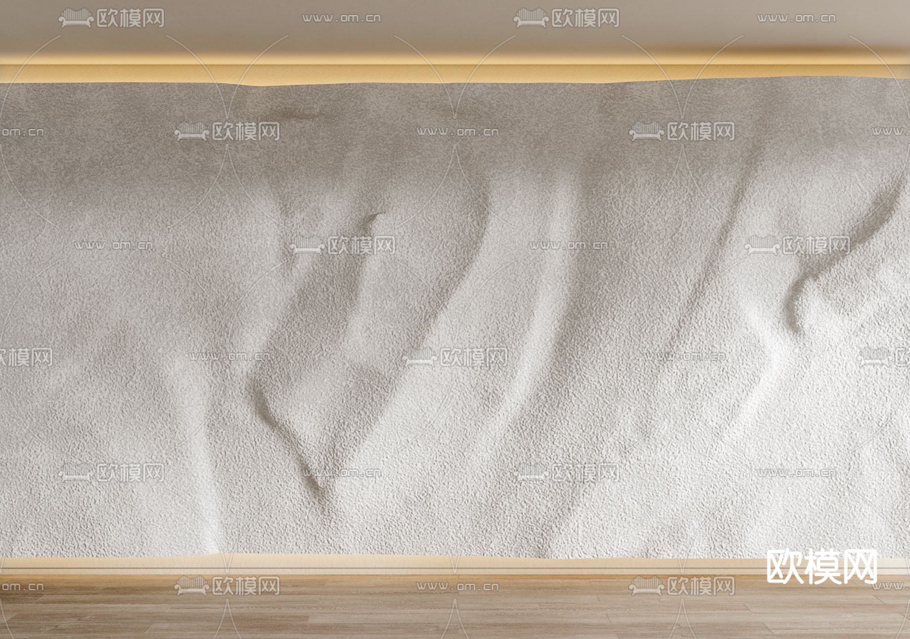 现代FRP熔积岩 毛石背景墙su模型下载_ID12119520_sketchup模型下载-欧模网