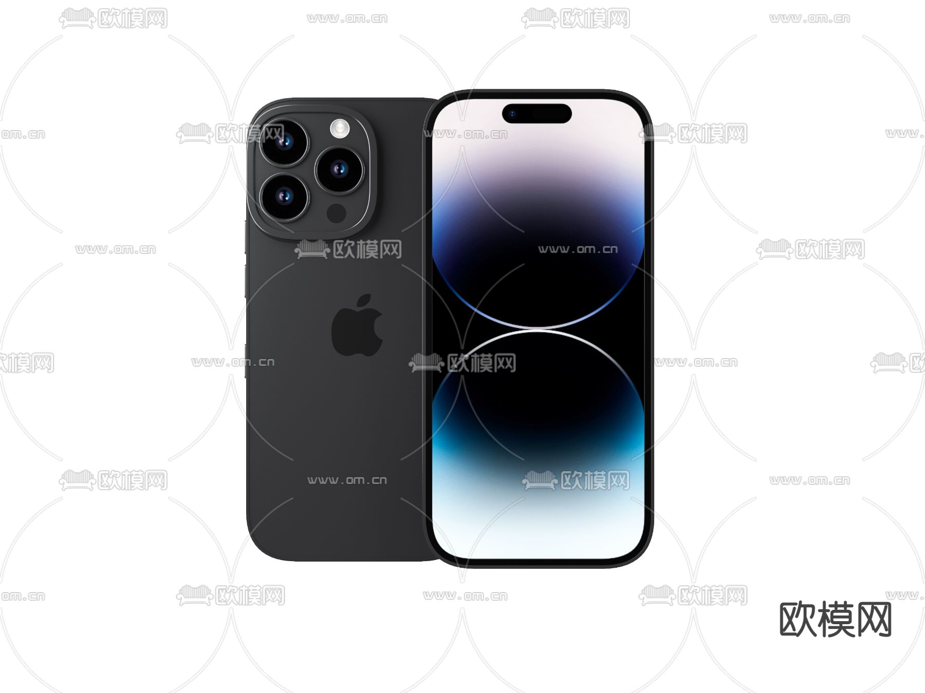 苹果14pro手机su模型下载 Id12148459 Sketchup模型下载 欧模网