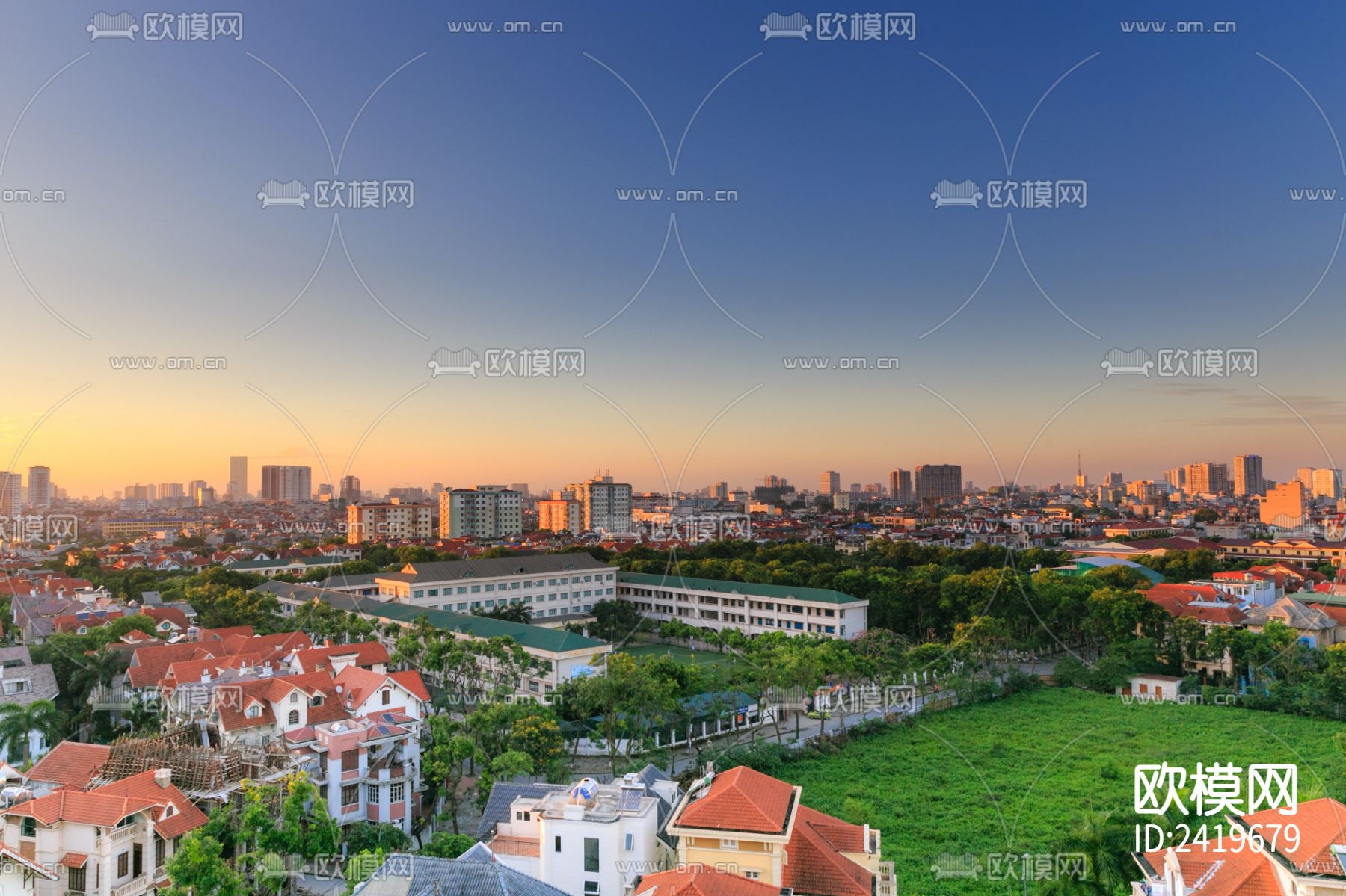 高楼外景-免费3dmax模型库-欧模网