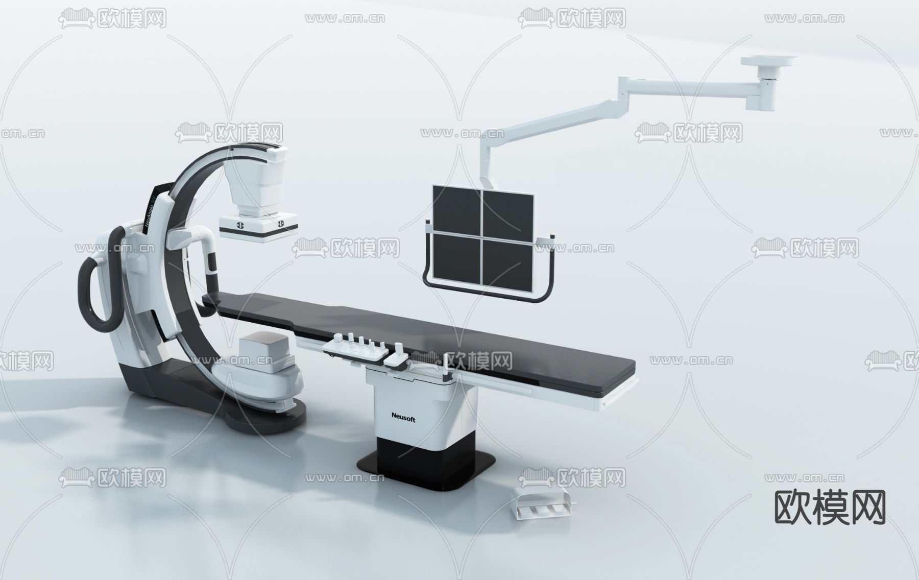 高端落地式DSA设备3d模型下载_ID12283572_3dmax免费模型-欧模网