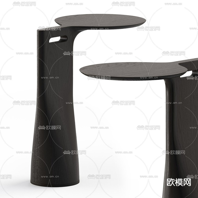 Mezzo 边几 角几 圆几3d模型下载 Id13005176 3dmax免费模型 欧模网