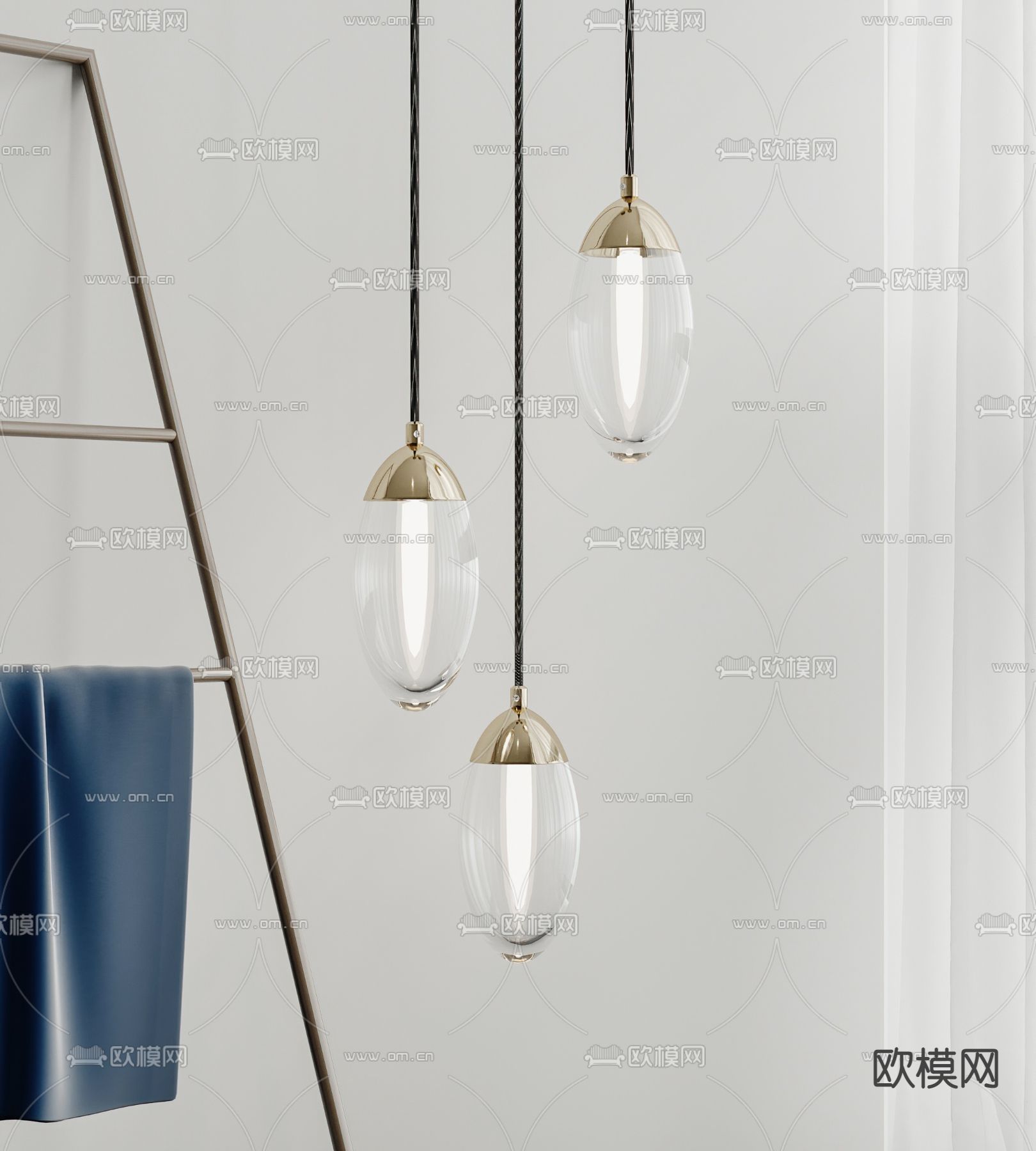 FLOS 小吊灯3d模型下载_ID14020998_3dmax免费模型-欧模网