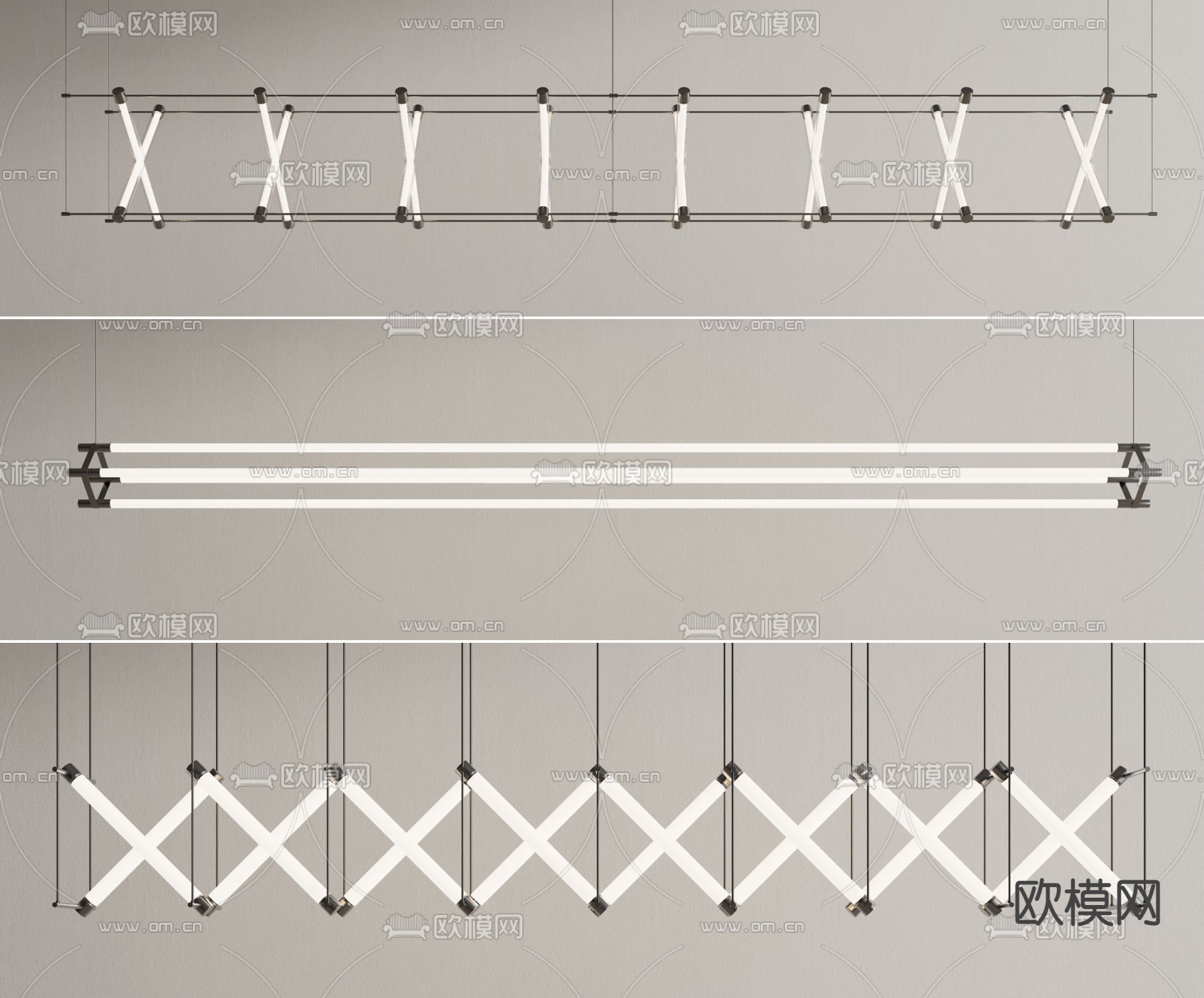 Mazha 马扎吊灯3d模型下载_ID14031309_3dmax免费模型-欧模网