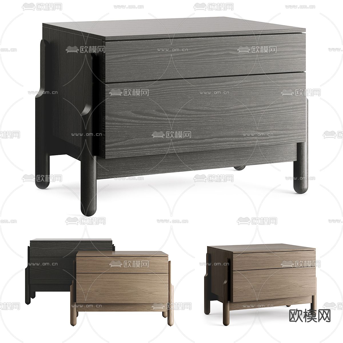 minotti 床头柜3d模型下载_ID14138562_3dmax免费模型-欧模网