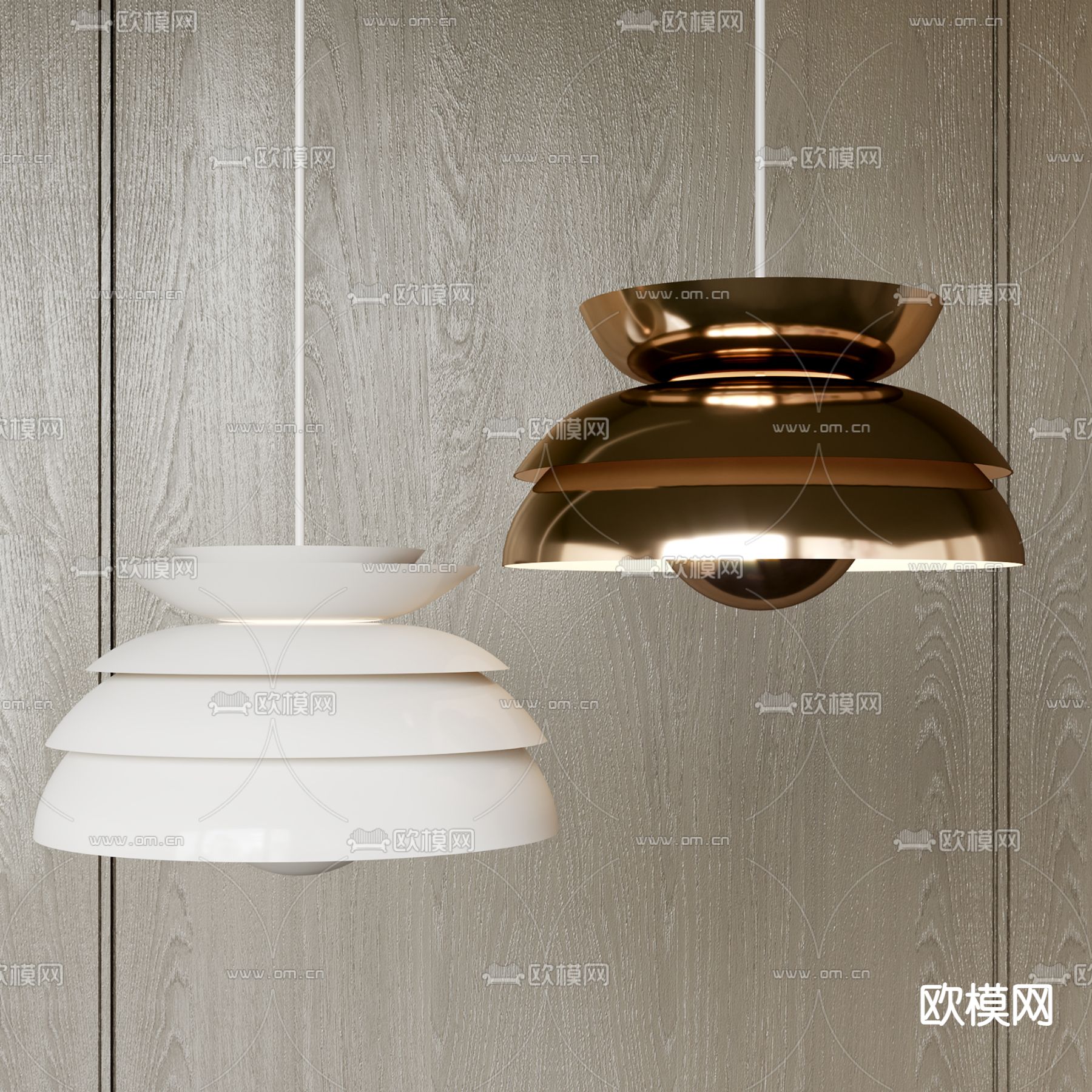 FLOS 餐厅吊灯3d模型下载_ID15047337_3dmax免费模型-欧模网