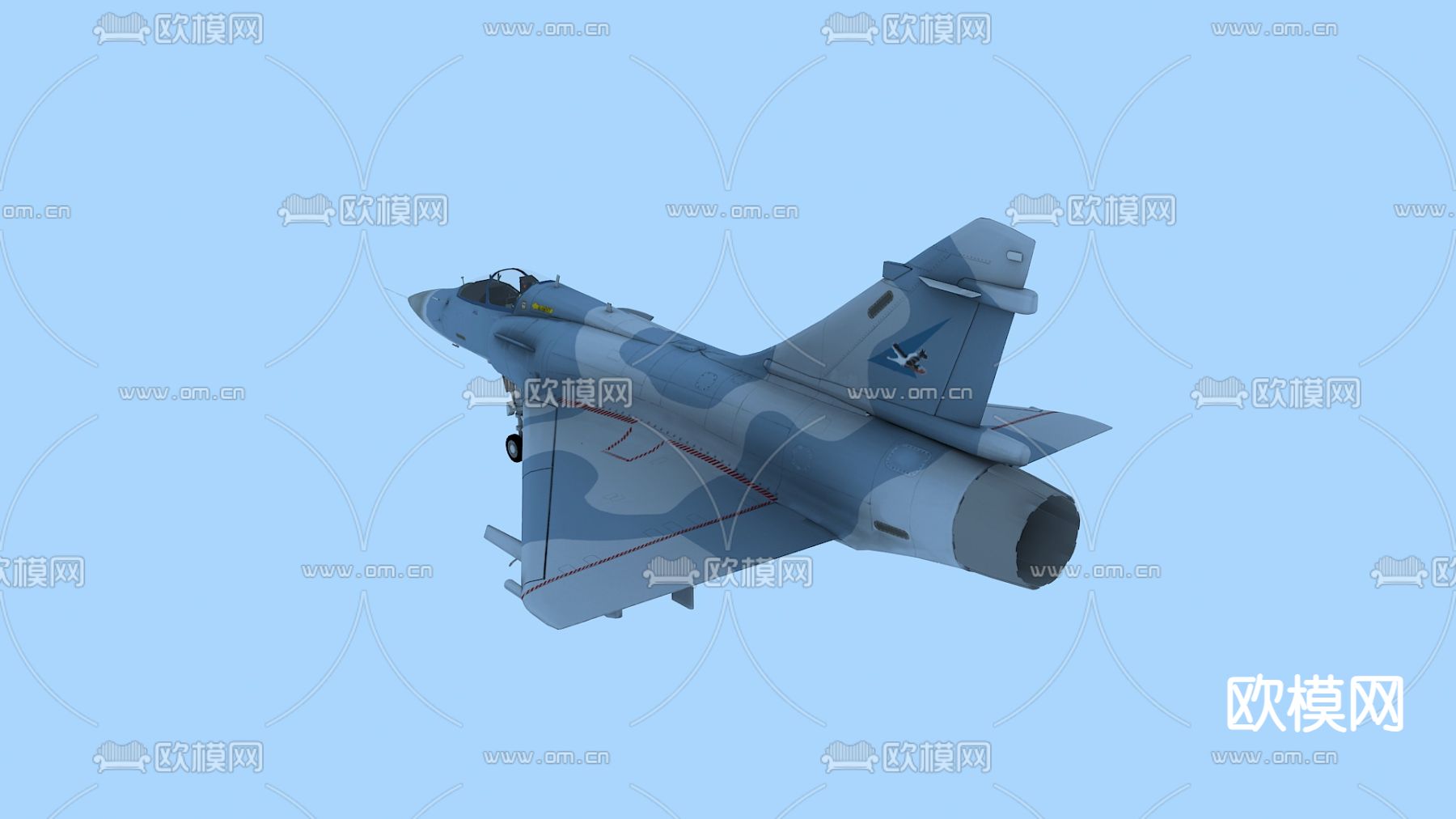 飞机 战斗机免费3d模型下载_ID15064516_3dmax免费模型-欧模网