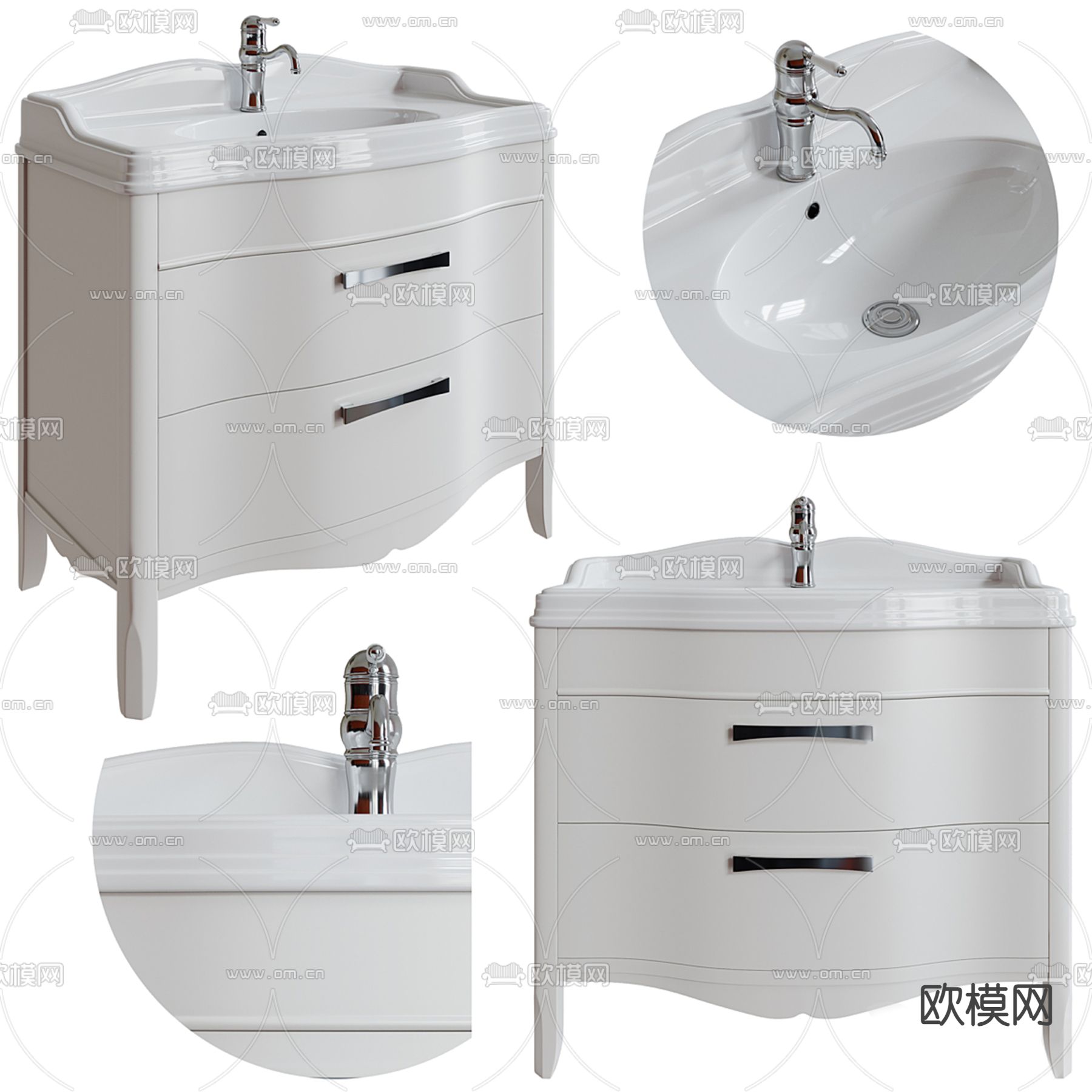 SIMAS Arcade ARM 洗手台 台盆3d模型下载_ID15175776_3dmax免费模型-欧模网