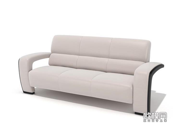 G133休闲时尚现代靠背沙发3D模型下载 (2)-免费3dmax模型库-欧模网