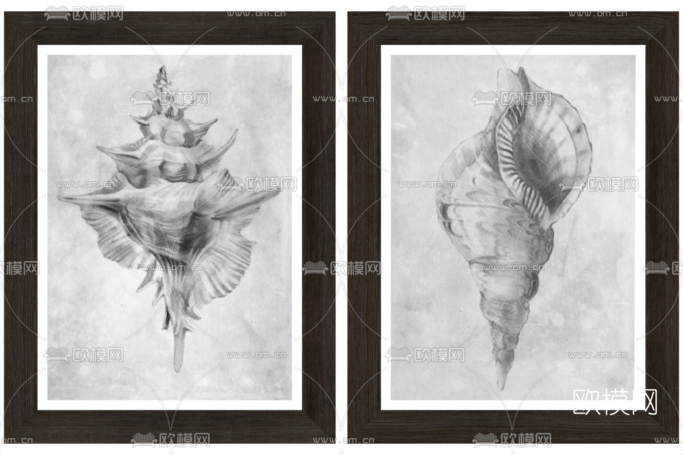 现代装饰画su模型下载_ID10184341_sketchup模型下载-欧模网